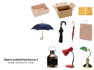 Objects Isolated Pack Version 6 - Afrogfx